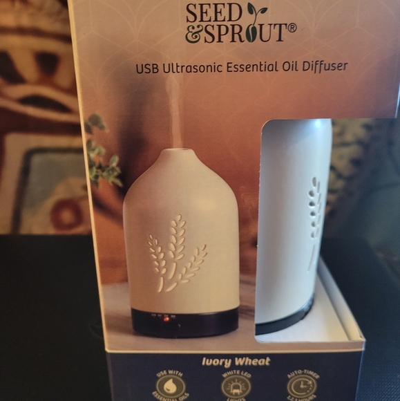 seed & sprout | Other | Essential Oil Diffuser Nwt | Poshmark